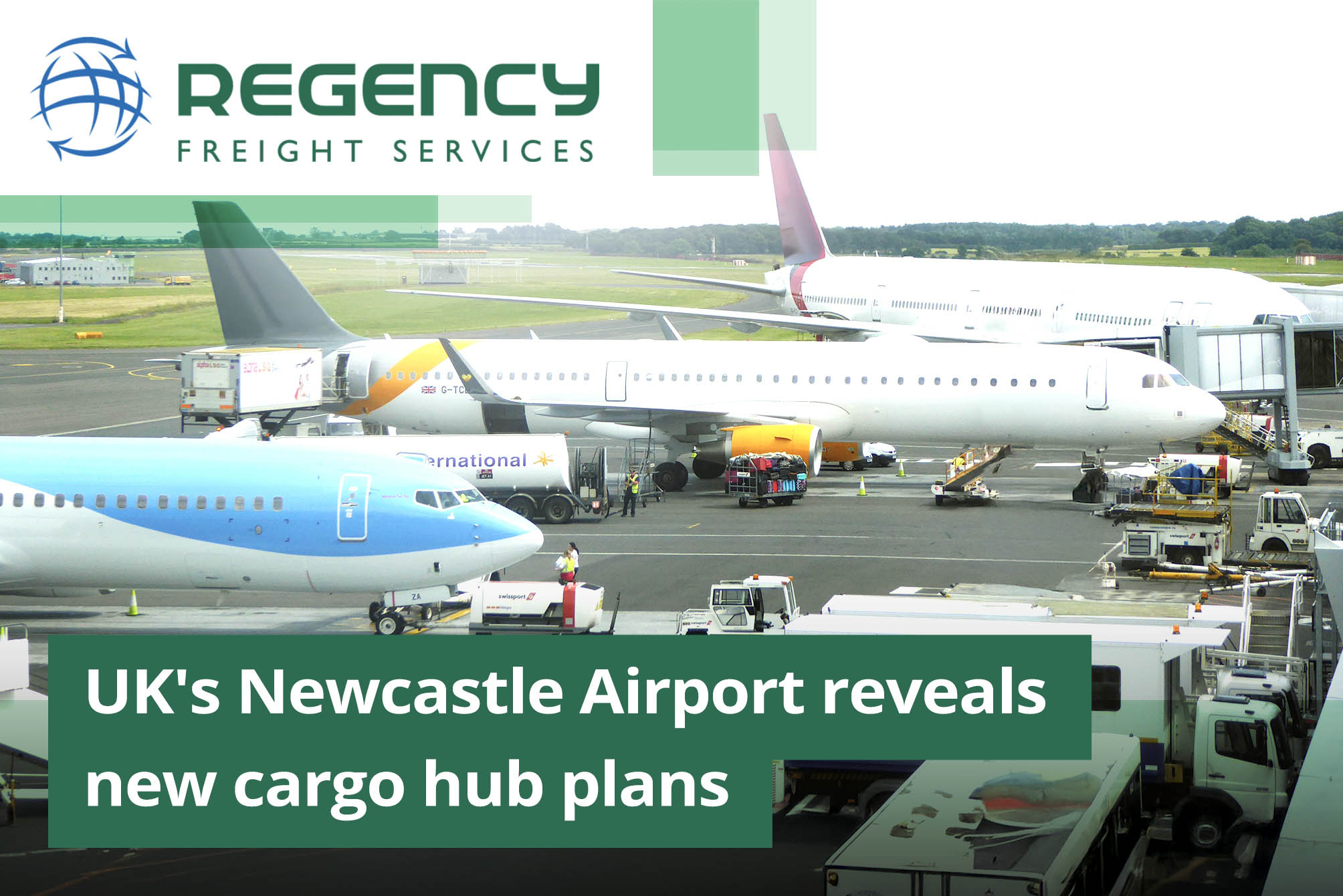 UK's Newcastle Airport reveals new cargo hub plans - Regency Freight ...